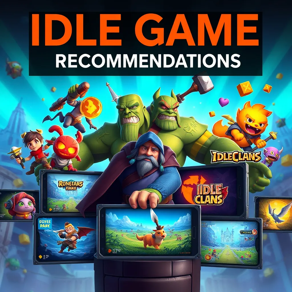 Idle Game Recommendations: IdleClans and More : LevelUpTalk