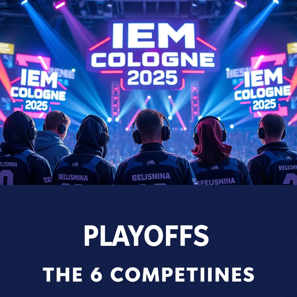 IEM Cologne 2025 Playoffs: The 6 Competing Teams : LevelUpTalk