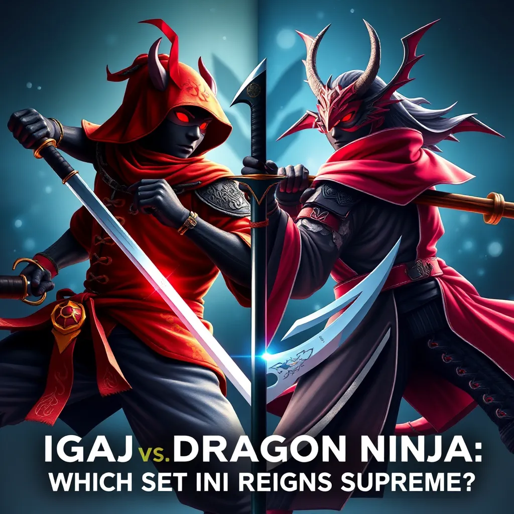 Iga Ninja vs. Dragon Ninja: Which Set Reigns Supreme? : LevelUpTalk