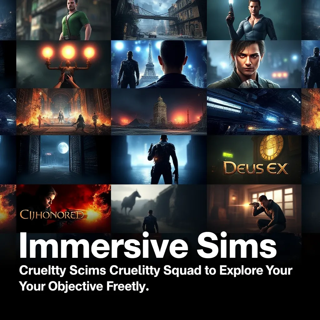 Best Immersive Sims to Explore Your Objectives Freely : LevelUpTalk