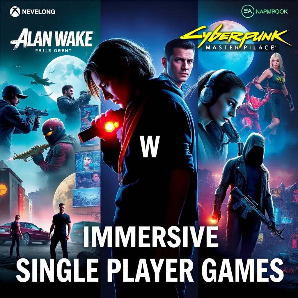 Exploring Top Immersive Single Player Games You’ll Love : LevelUpTalk