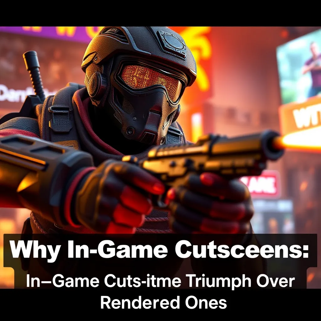 Why In-Game Cutscenes Triumph Over Pre-Rendered Ones : LevelUpTalk