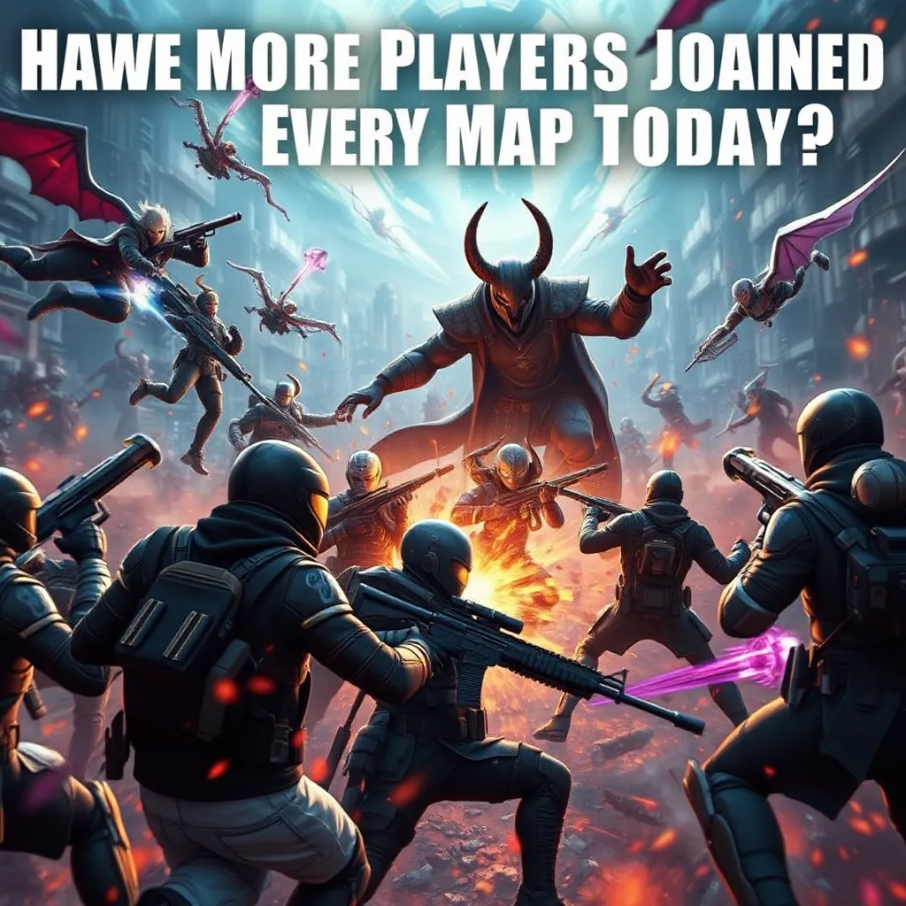 Have More Players Joined Every Map Today? : LevelUpTalk