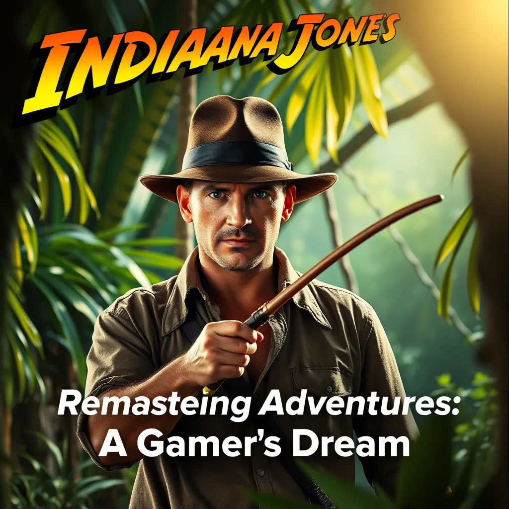 Remastering Indiana Jones Adventures: A Gamer's Dream : LevelUpTalk