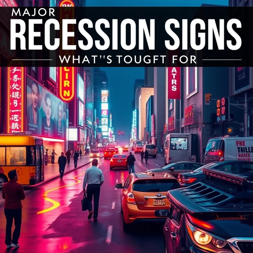 Major Recession Signs: What to Watch For : LevelUpTalk