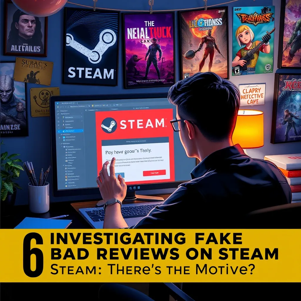 Investigating Fake Bad Reviews on Steam: What's the Motive? : LevelUpTalk