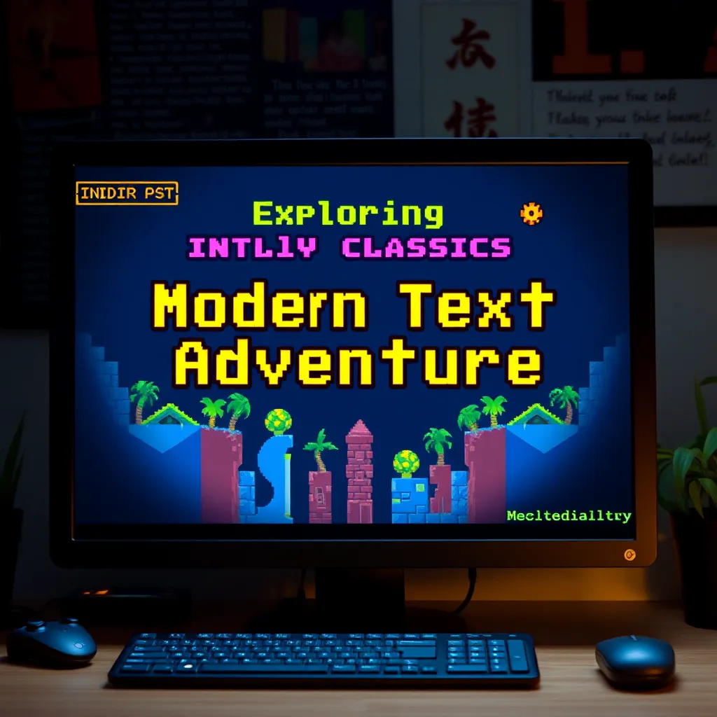 Exploring Modern Text Adventures in Indie Games : LevelUpTalk