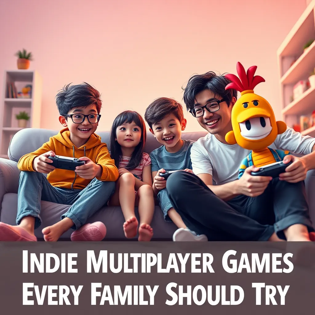 Indie Multiplayer Games Every Family Should Try : LevelUpTalk