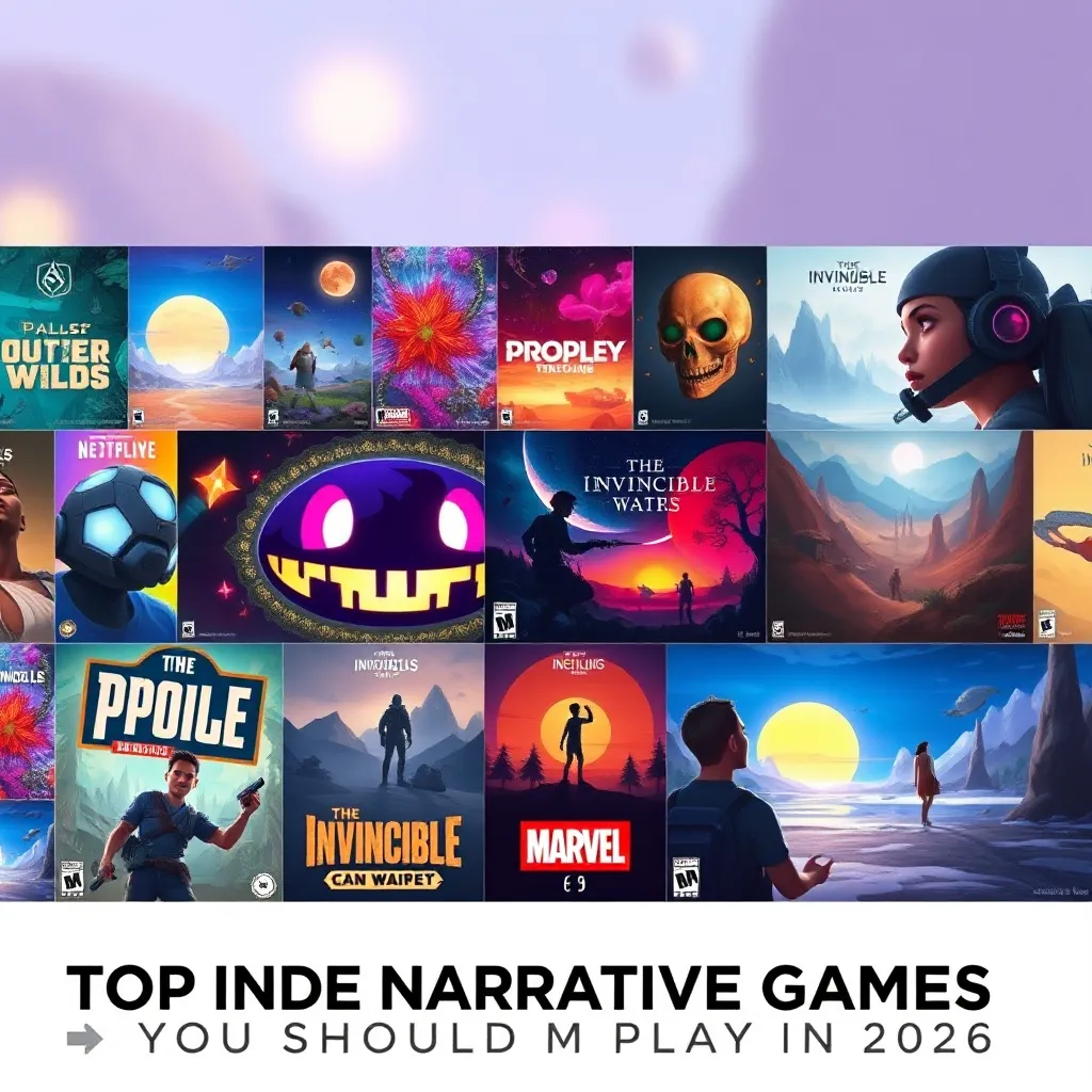 Top Indie Narrative Games You Should Play in 2026 : LevelUpTalk