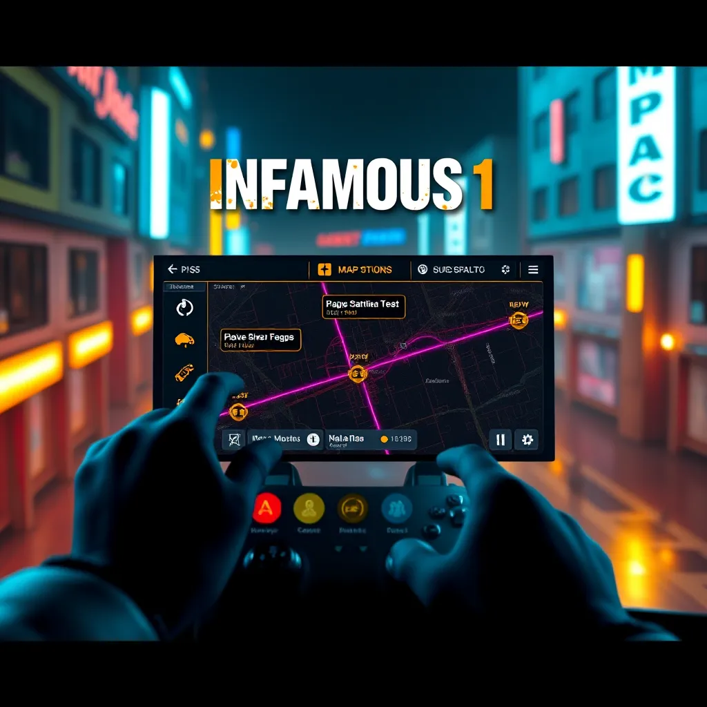 Unlocking the Map Feature in Infamous 1 on PS5 : LevelUpTalk