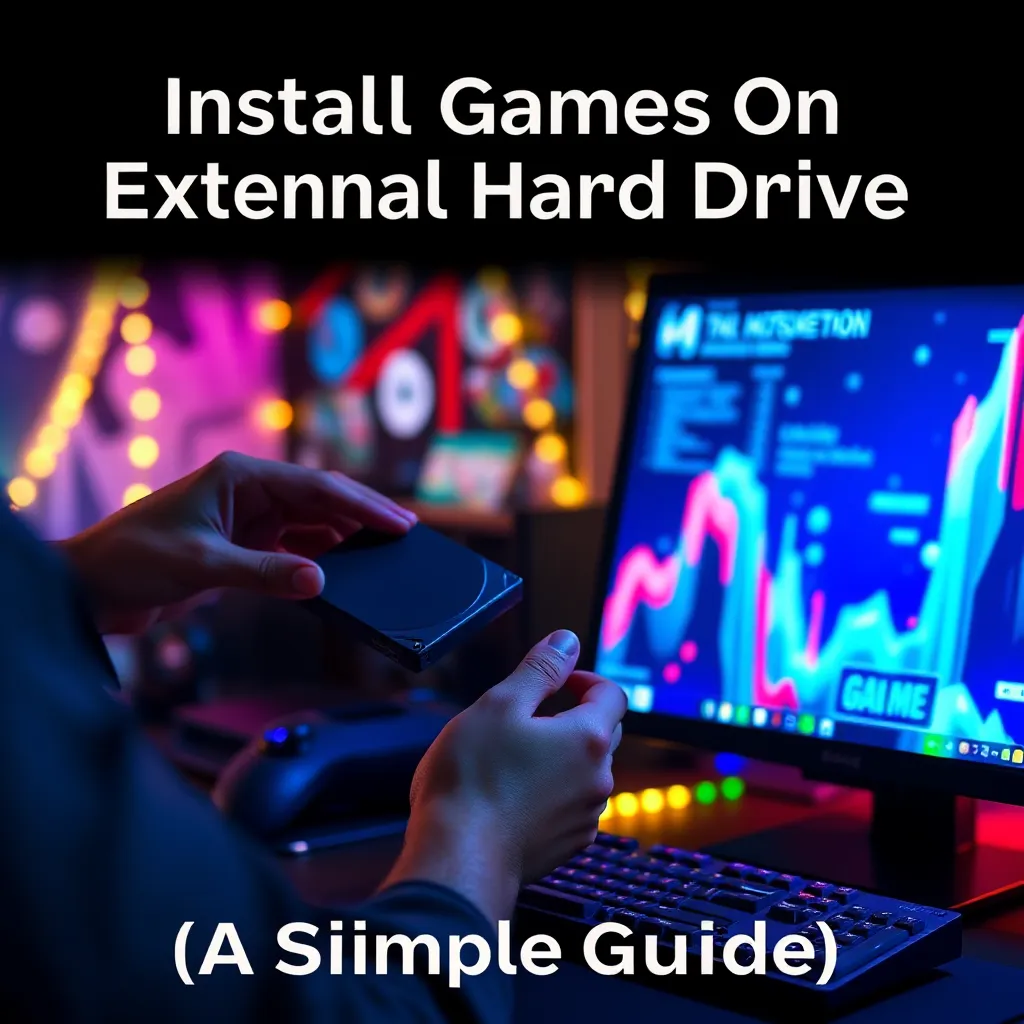 Install Games on External Hard Drive: A Simple Guide : LevelUpTalk