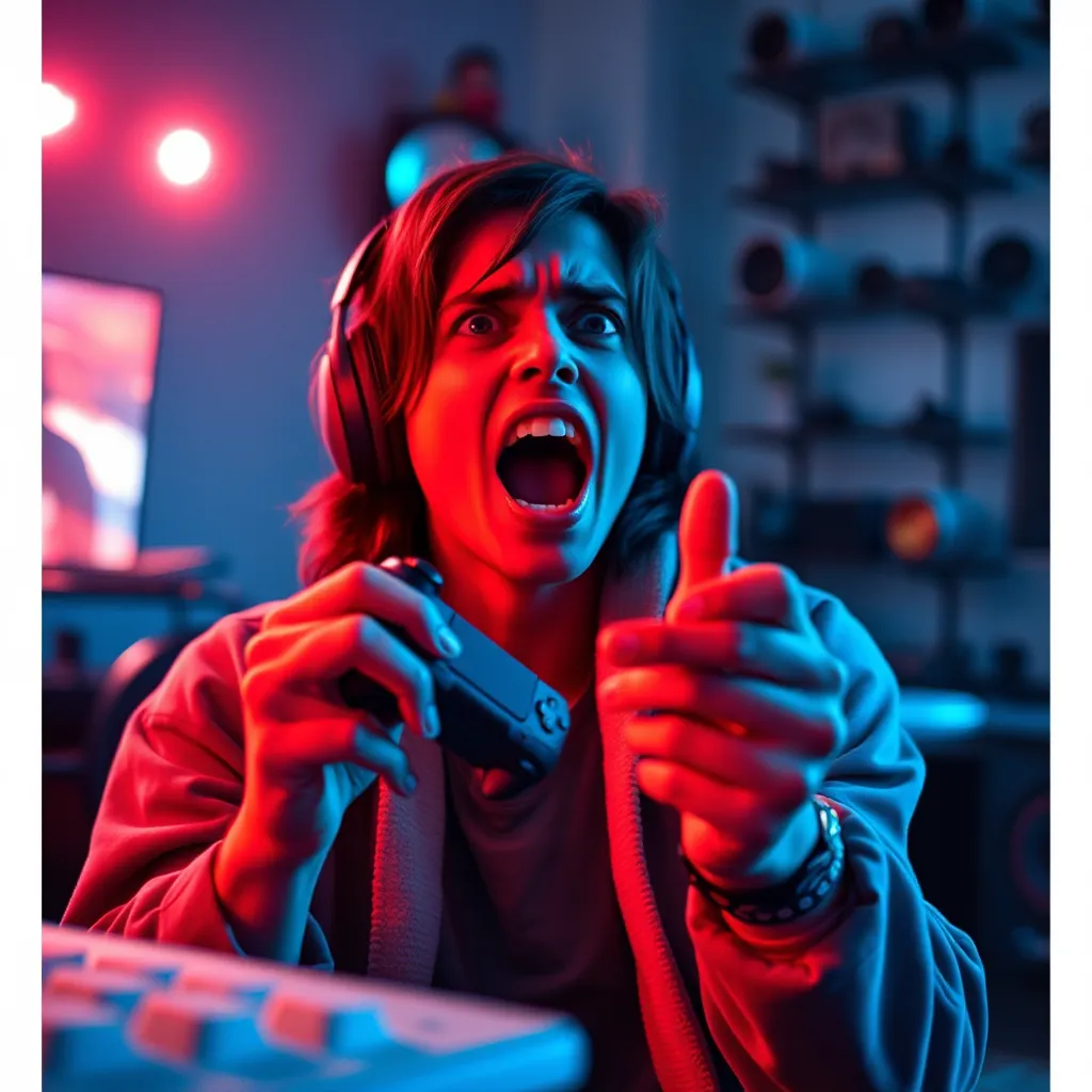Intense Gaming Moments: Controller Breakdowns and Games : LevelUpTalk