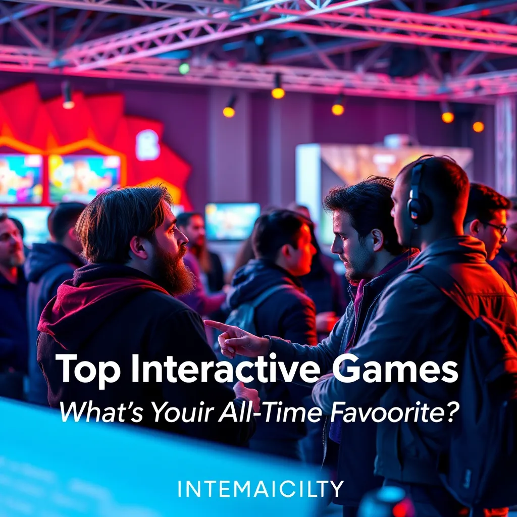 Top Interactive Games: What's Your All-Time Favorite? : LevelUpTalk