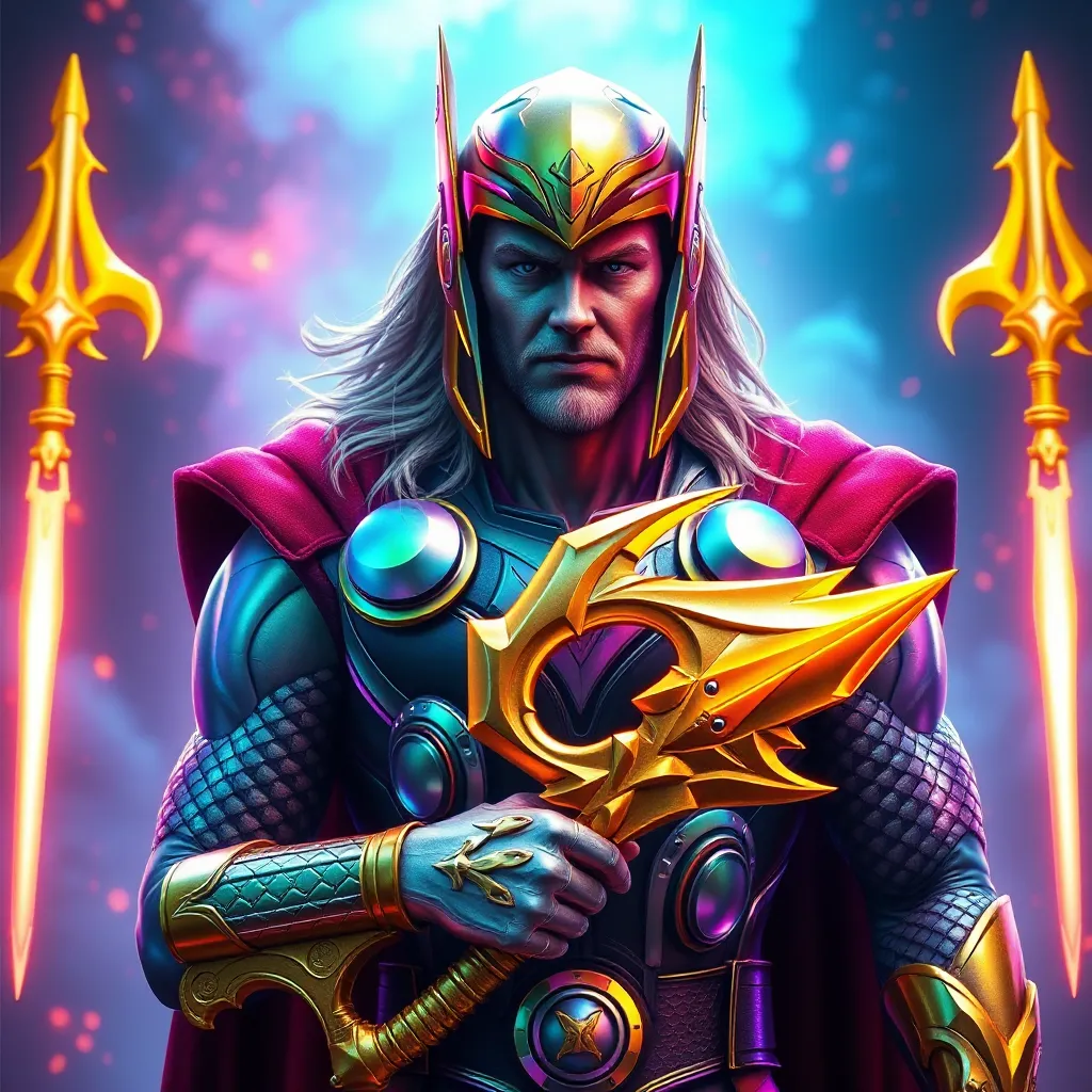 Iridescent Thor Skin Customization Looks Amazing : LevelUpTalk