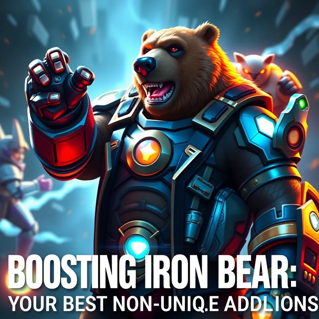 Boosting Iron Bear: Your Best Non-Unique Additions : LevelUpTalk