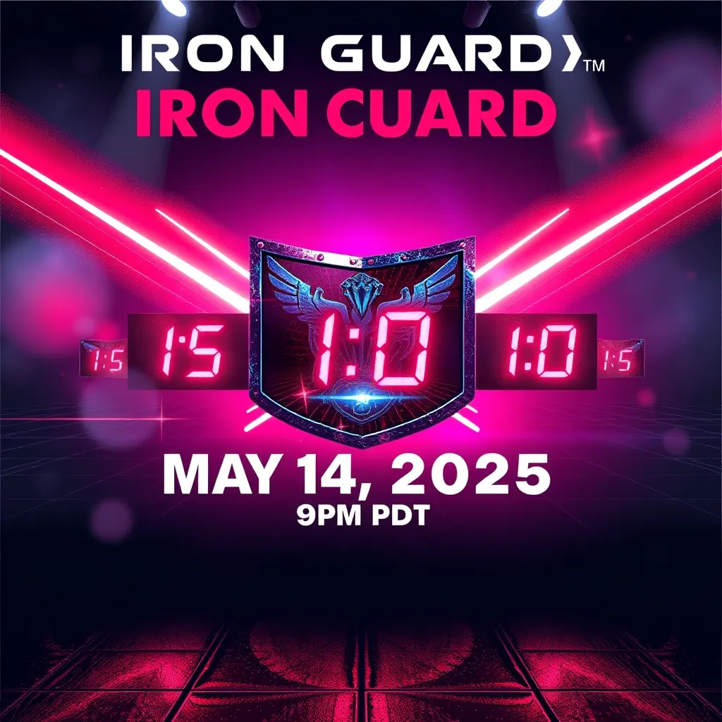 Iron Guard Set to Launch on May 14, 2025 : LevelUpTalk