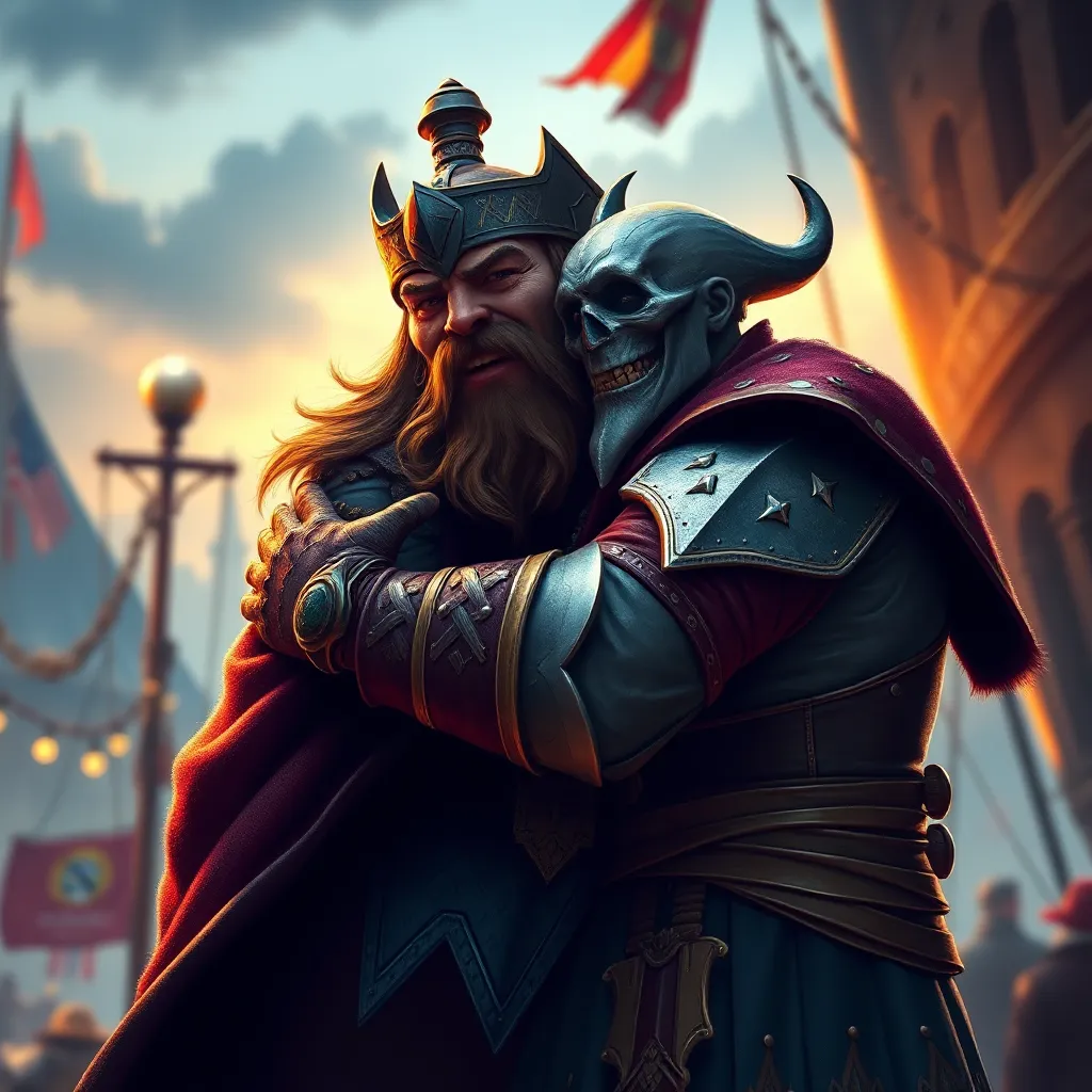 Ironbeard's Heartwarming Reunion: A Tale of Friendship : LevelUpTalk