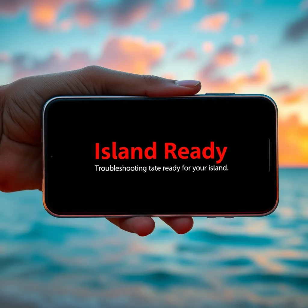 Troubleshooting Errors When Ready for Your Island : LevelUpTalk