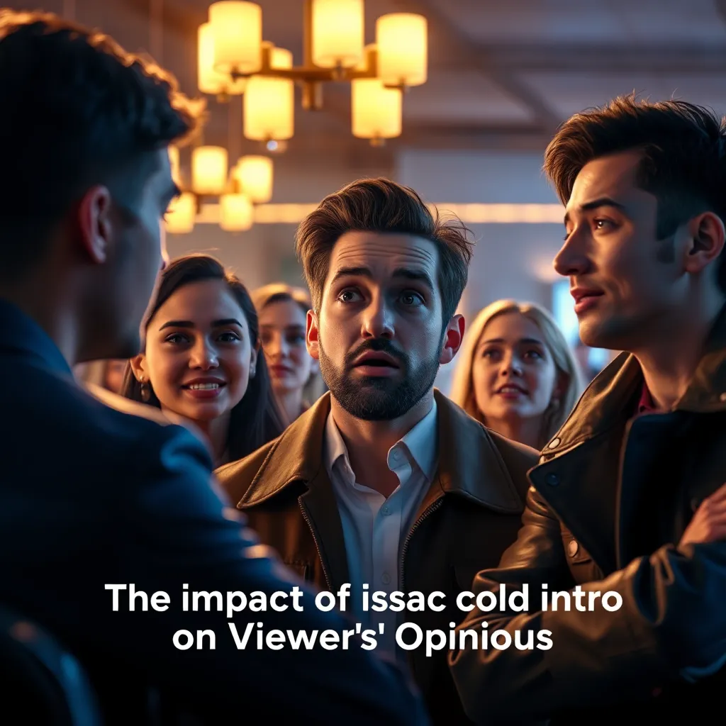 The Impact of Issac's Cold Intro on Viewers' Opinions : LevelUpTalk