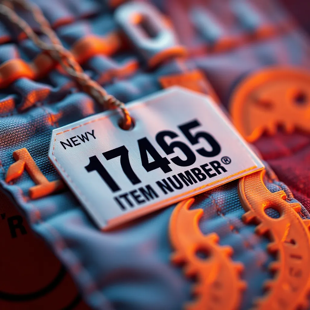 Understanding Item Numbers and Their Importance : LevelUpTalk