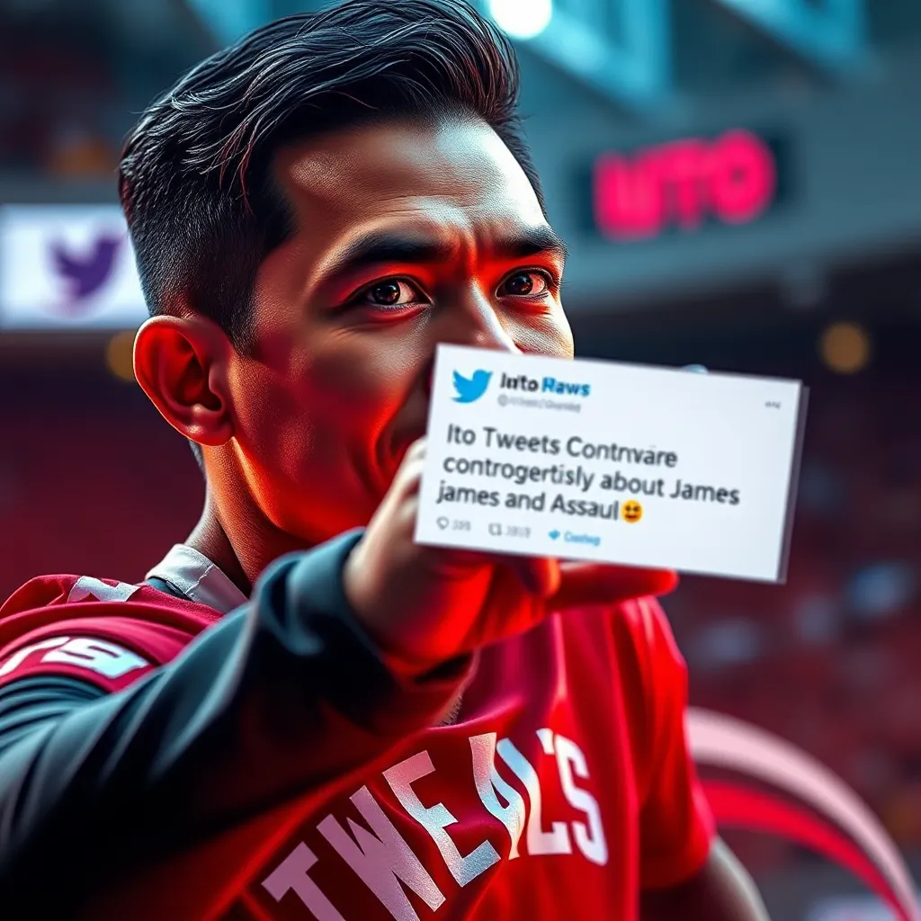 Ito Tweets Controversial Claim about James and Assault : LevelUpTalk