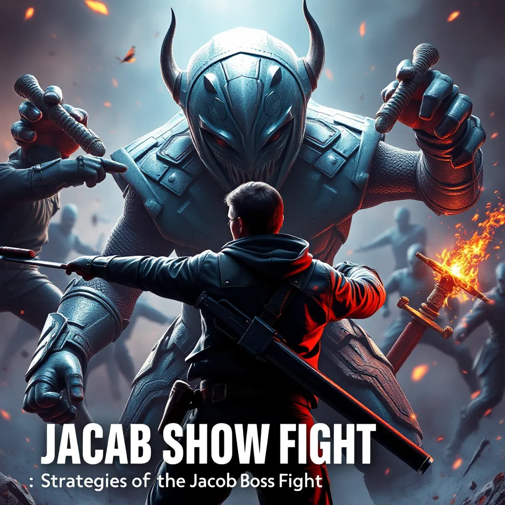 Epic Showdown: Strategies for the Jacob Boss Fight : LevelUpTalk