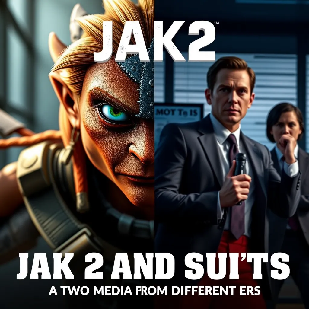 Jak 2 and Suits: Two Media from Different Eras : LevelUpTalk