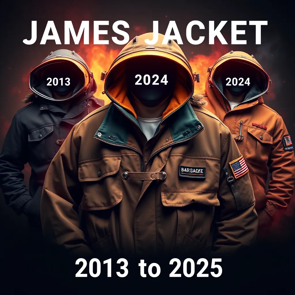 Explore the James Jacket: Versions from 2013 to 2025 : LevelUpTalk