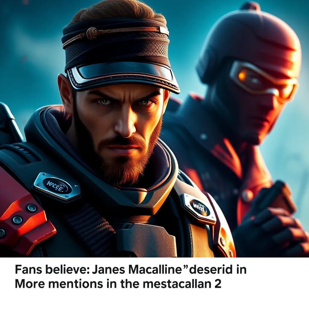 Fans Believe James Macallan Deserves More Mentions in TitanFall 2 ...