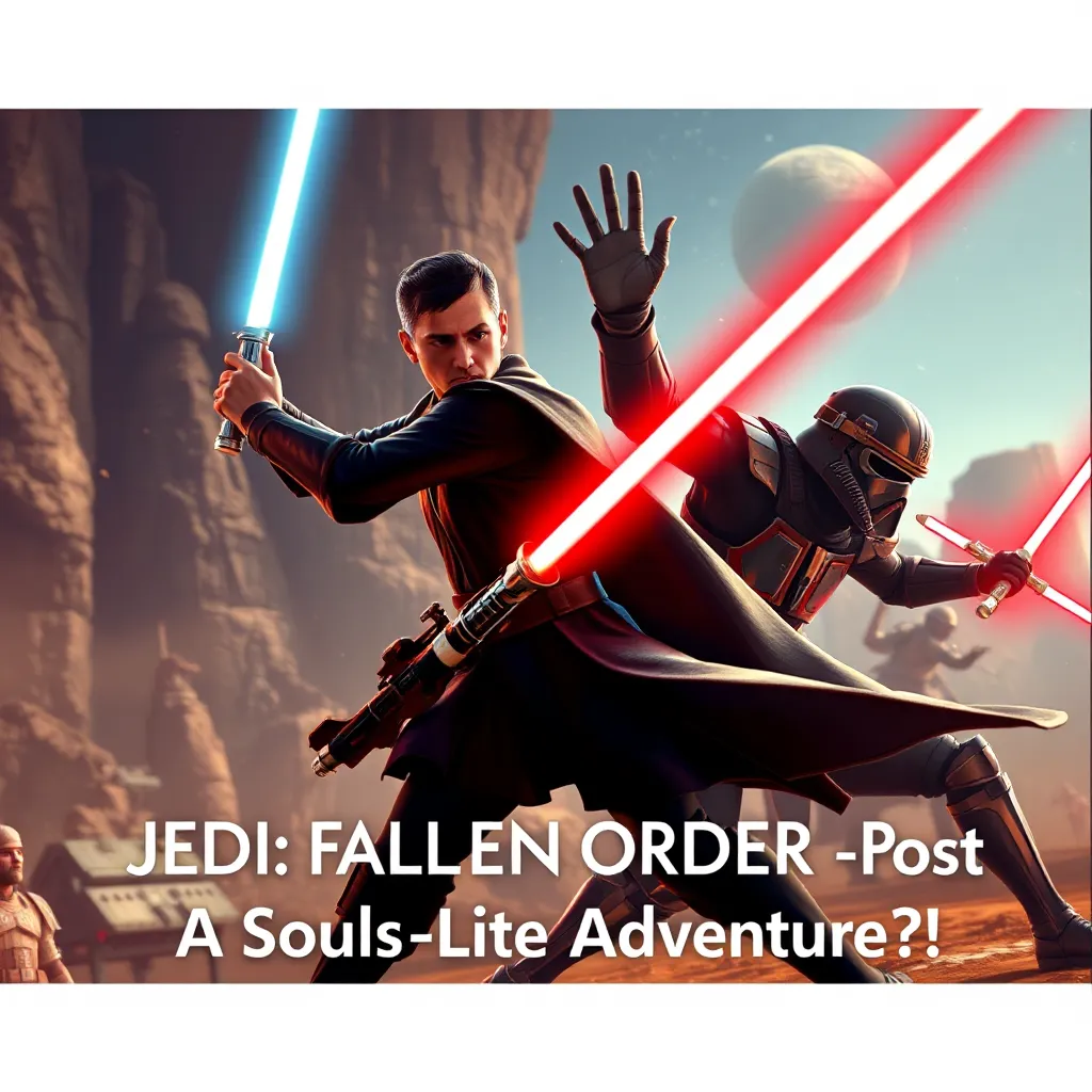 Jedi: Fallen Order - A Souls-Lite Adventure? : LevelUpTalk