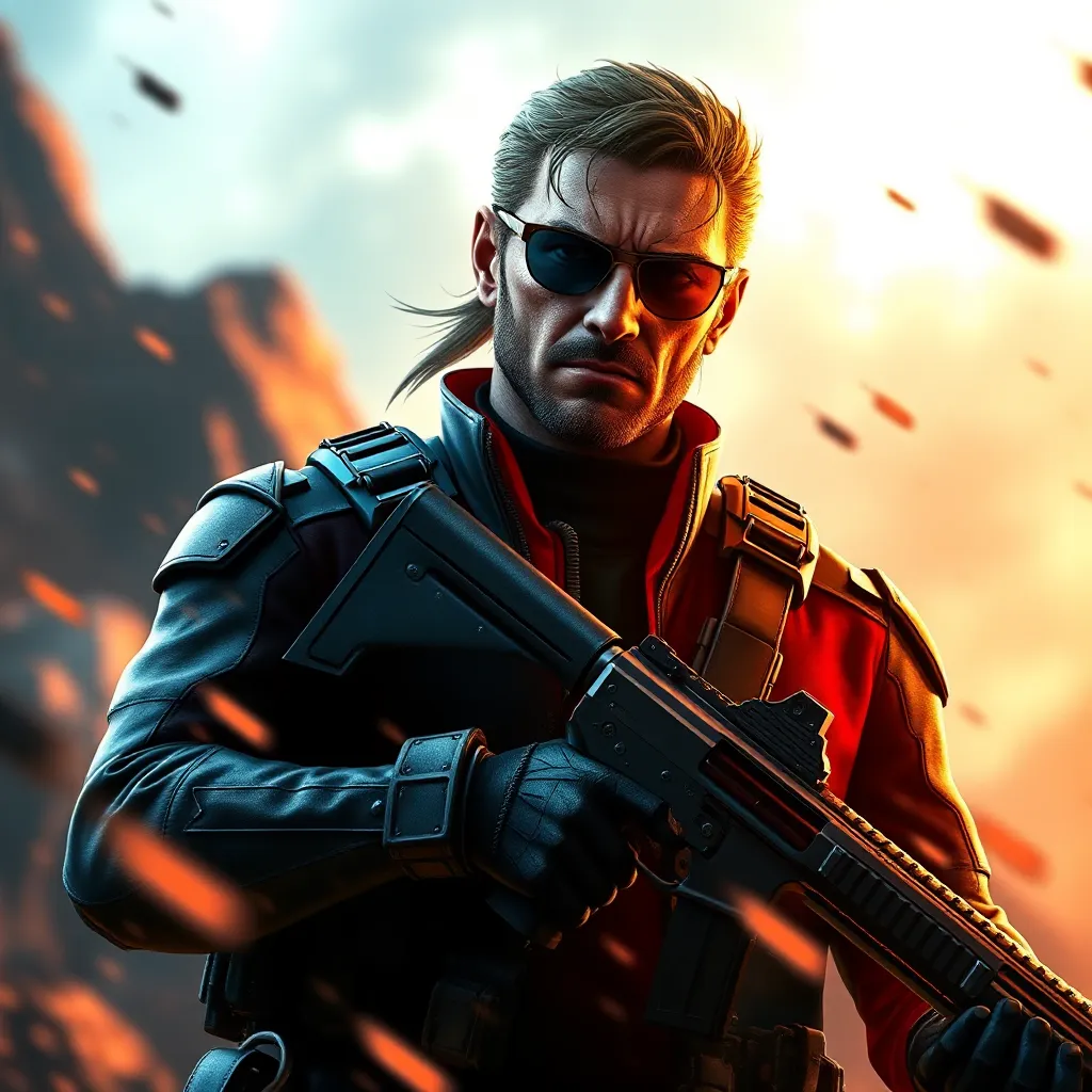 Metal Gear Solid 4 Inspired Art: Jensen Loading Screen : LevelUpTalk