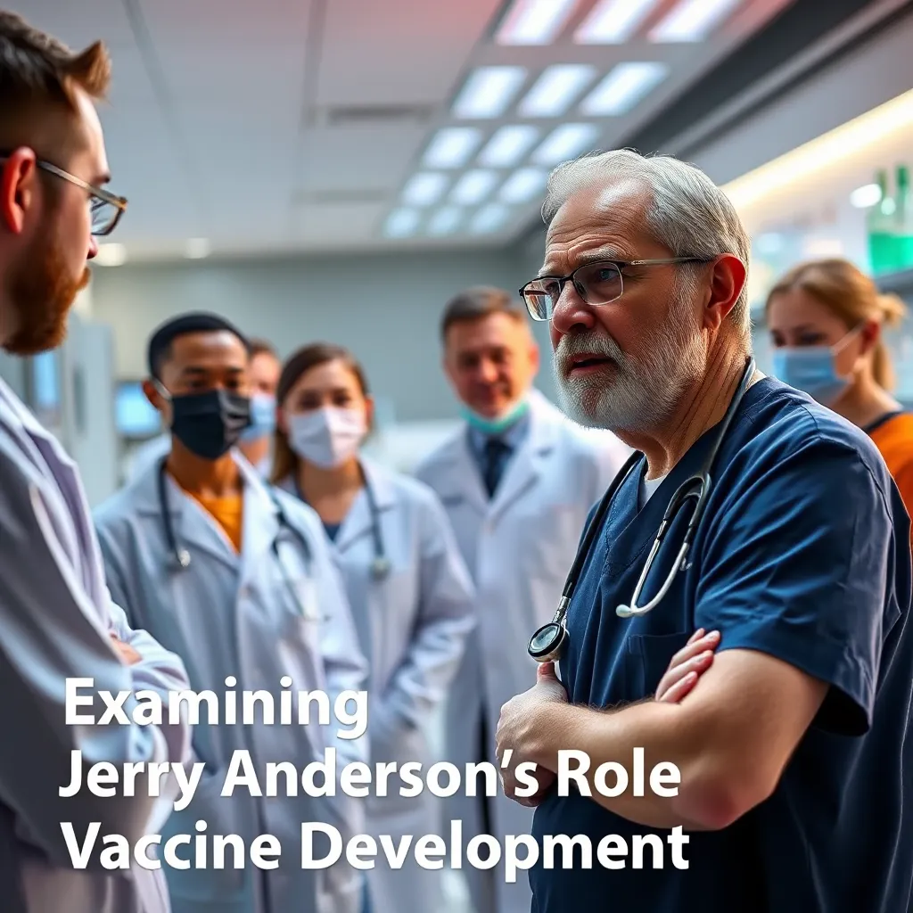 Examining Jerry Anderson's Role in Vaccine Development : LevelUpTalk