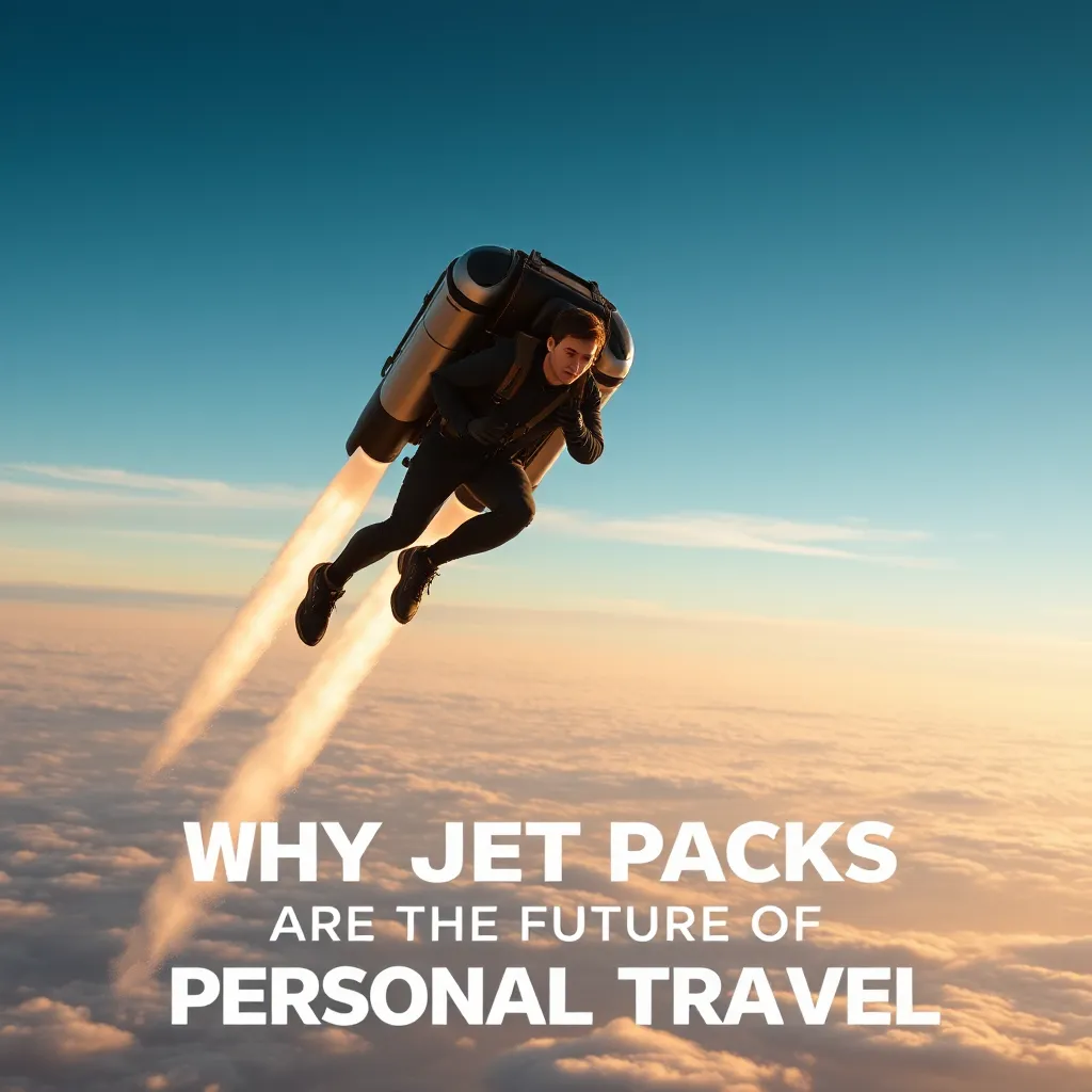 Why Jet Packs Are the Future of Personal Travel : LevelUpTalk