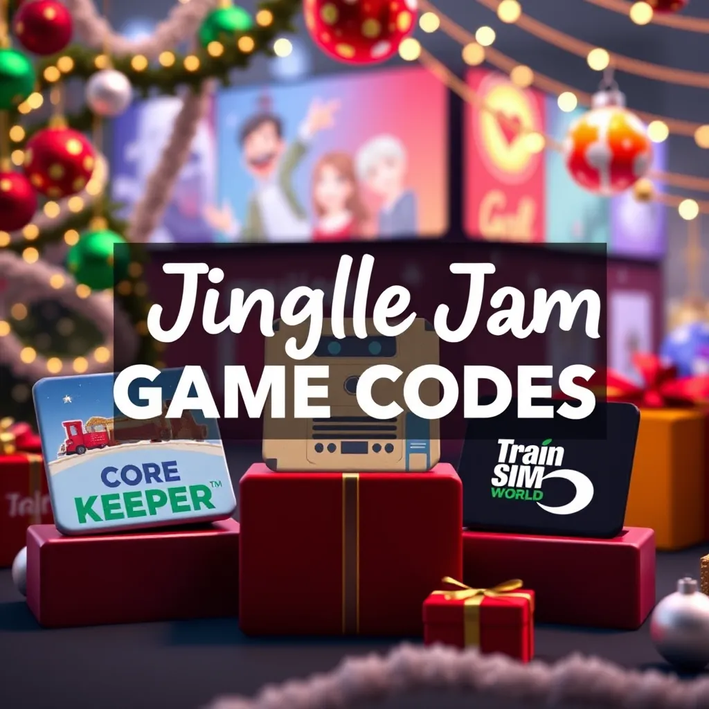 Get Your Jingle Jam 2025 Game Codes Before They’re Gone! : LevelUpTalk