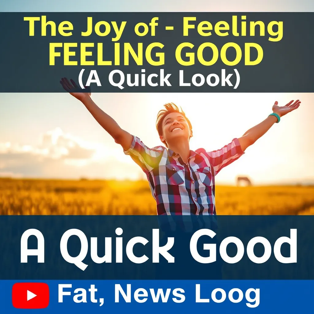 The Joy of Feeling Good: A Quick Look : LevelUpTalk