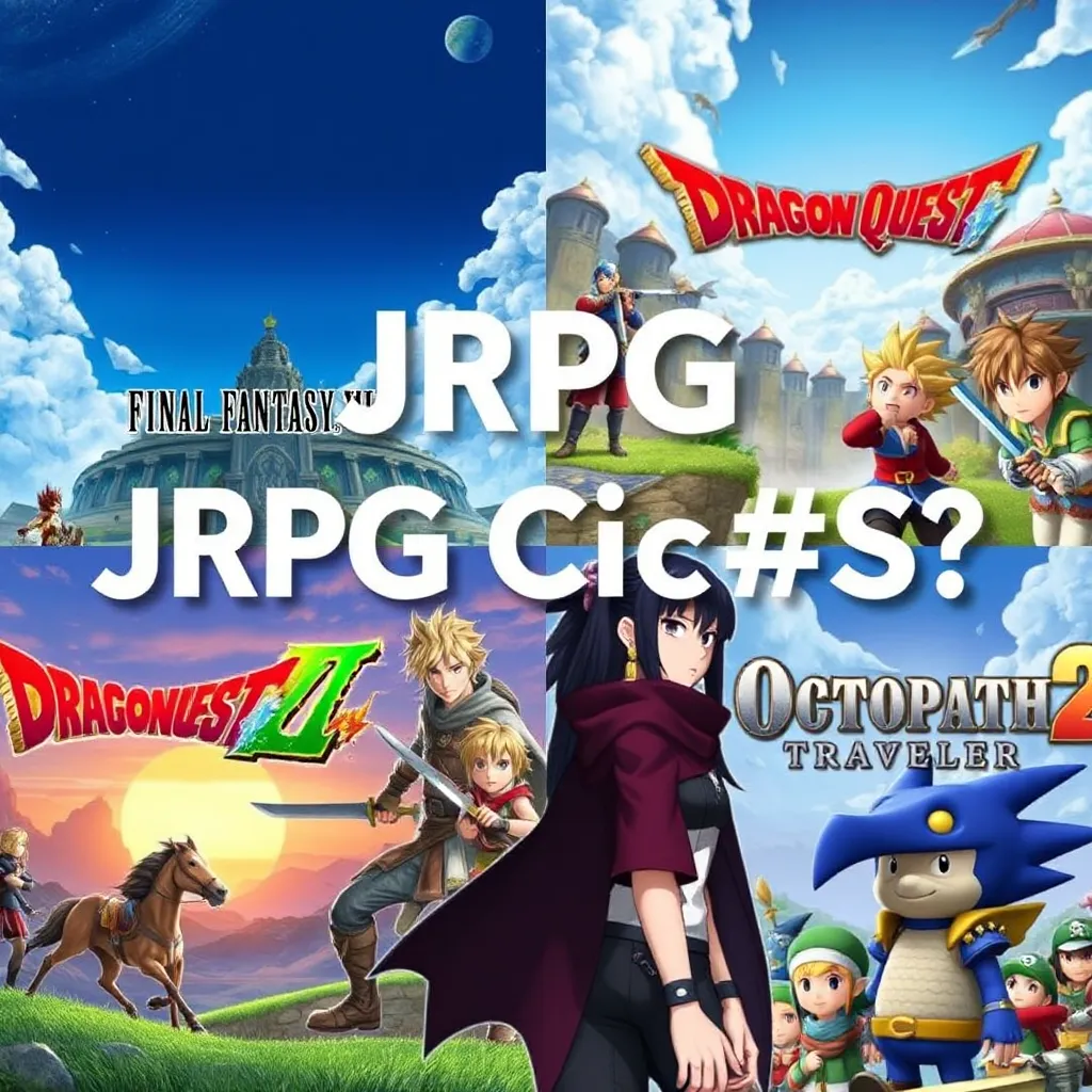 Top JRPG Picks: FF Tactics, DQ XI S, DQ 3 Remake, or Octopath 2 ...