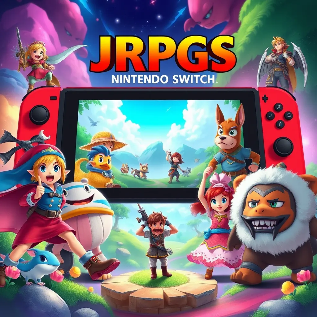 Top JRPGs with Engaging Stories for Switch Enthusiasts : LevelUpTalk