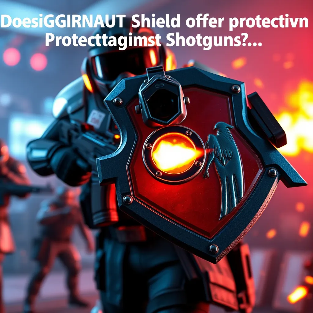 Does Juggernaut Shield Offer Protection Against Shotguns? : LevelUpTalk