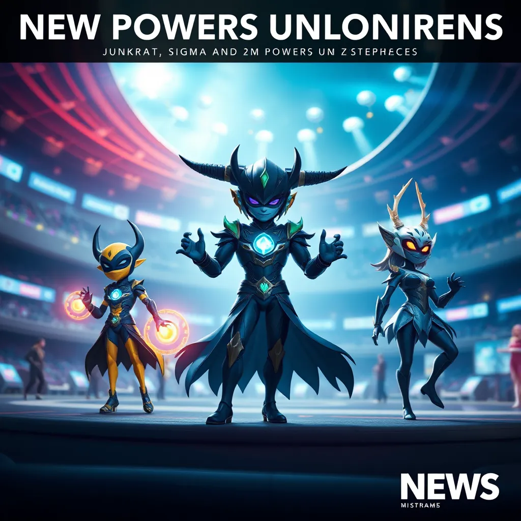 Junkrat, Sigma, and Zenyatta Stadium Powers Unlocked : LevelUpTalk