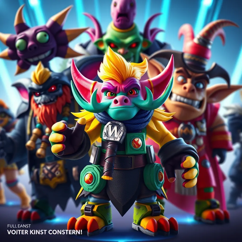 Vote for Your Favorite Junkrat Skin in This Contest! : LevelUpTalk