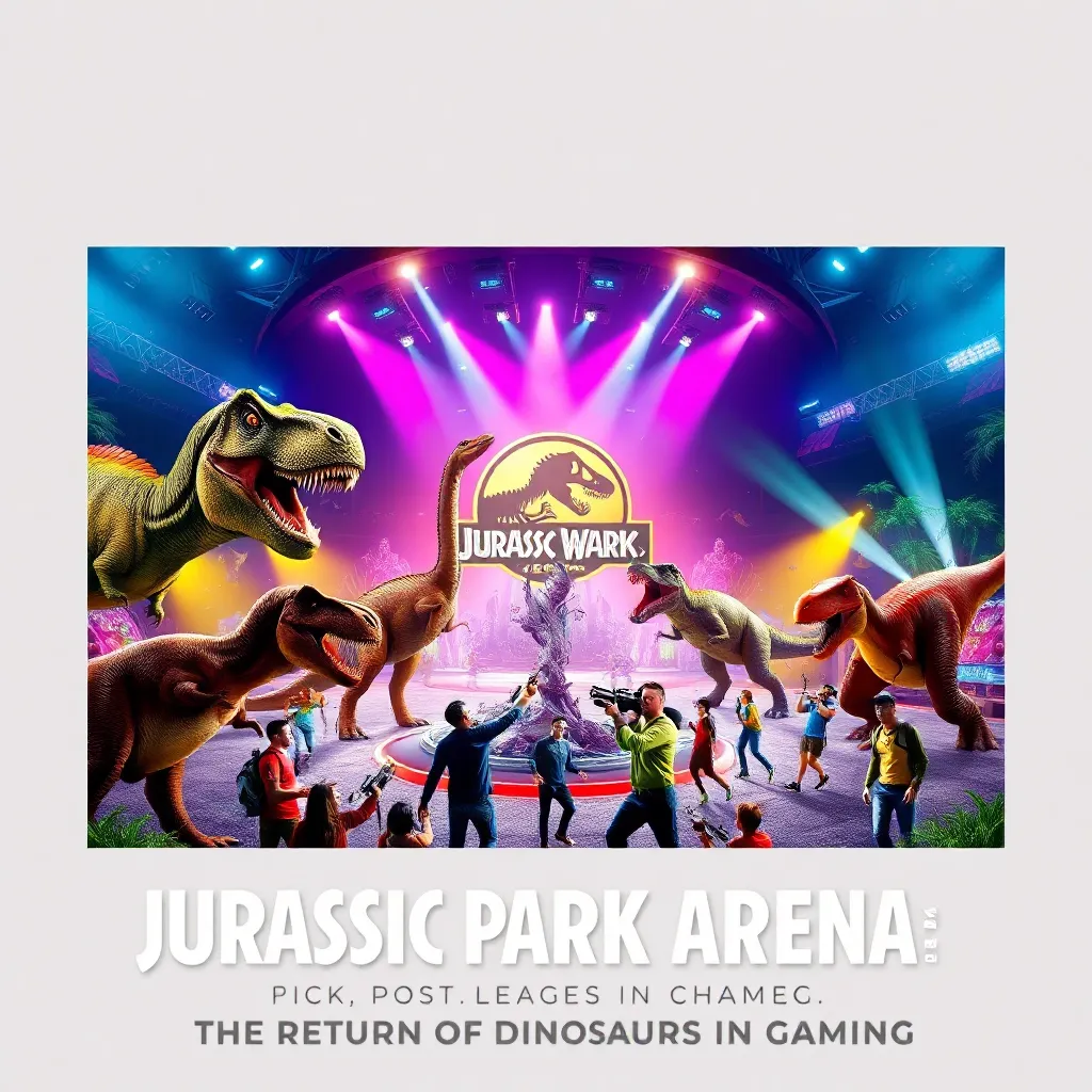 Jurassic Park Arena: The Return of Dinosaurs in Gaming : LevelUpTalk