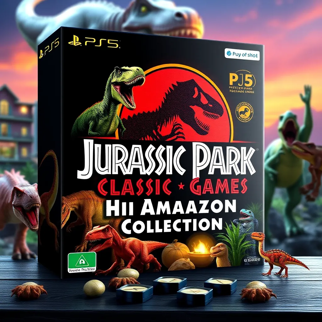 Jurassic Park Classic Games Collection Hits Amazon for $25.43 : LevelUpTalk