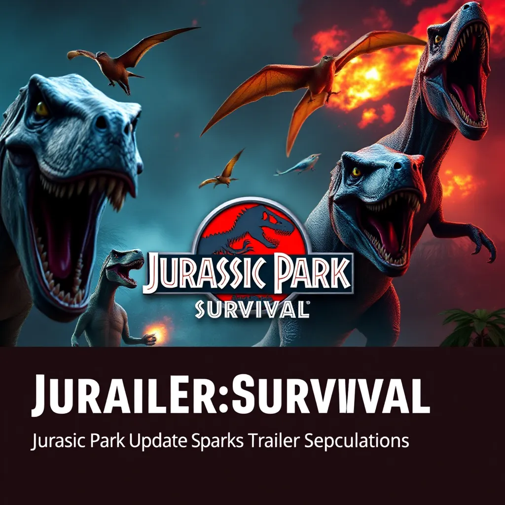 Jurassic Park: Survival Update Sparks Trailer Speculations : LevelUpTalk