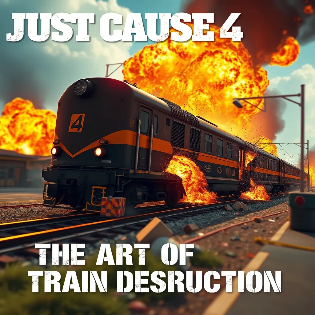Just Cause 4: The Art of Train Destruction Unleashed : LevelUpTalk