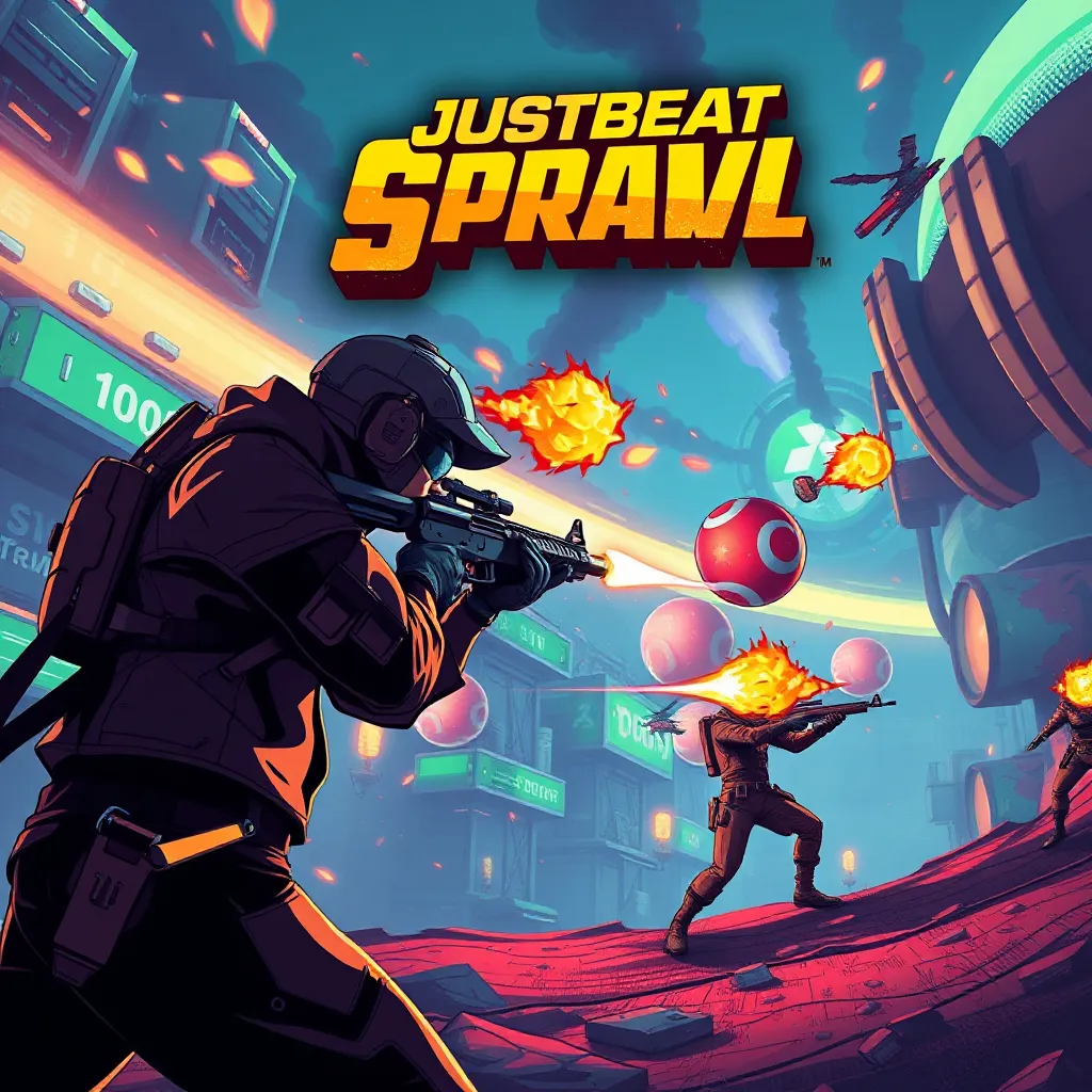 Just Beat Sprawl: A Modern Boomer Shooter Review : LevelUpTalk