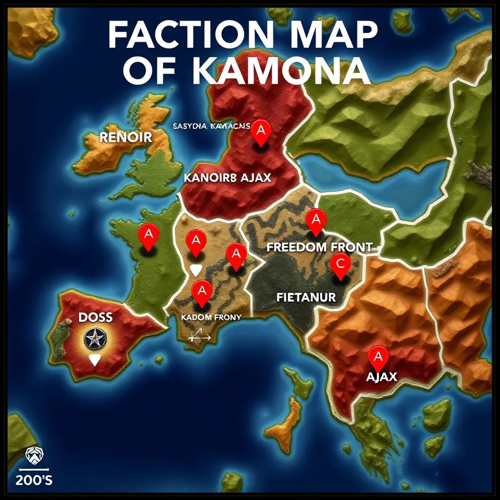 Faction Map Breakdown: Understanding Kamona's Game Dynamics : LevelUpTalk