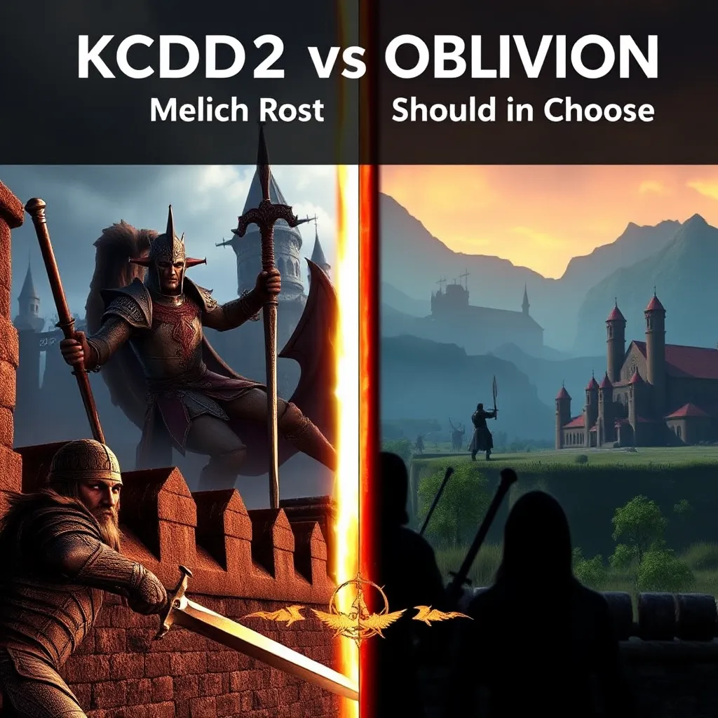 KCD2 vs Oblivion: Which RPG Should You Choose? : LevelUpTalk