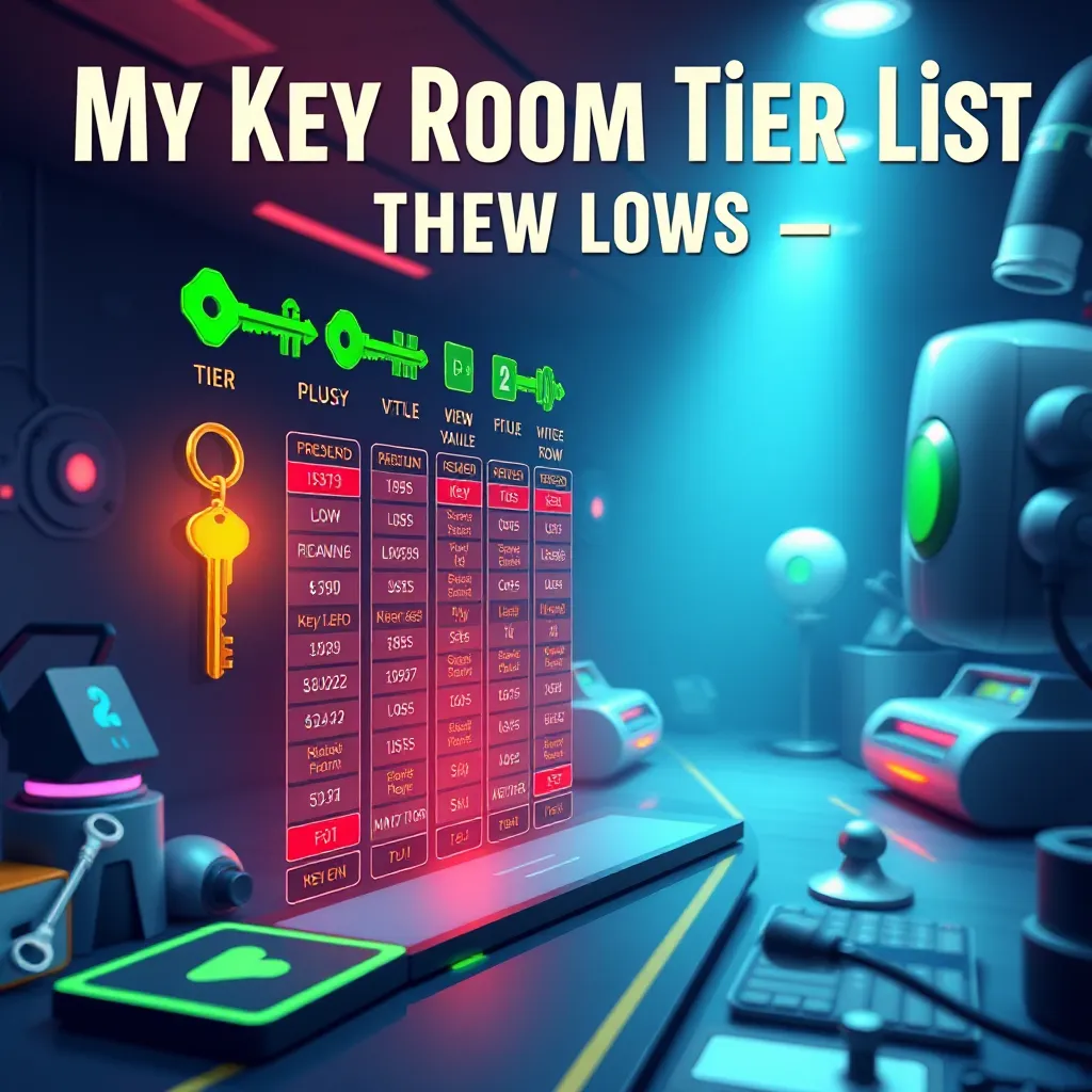 My Key Room Tier List: A Breakdown of Value vs Rarity : LevelUpTalk