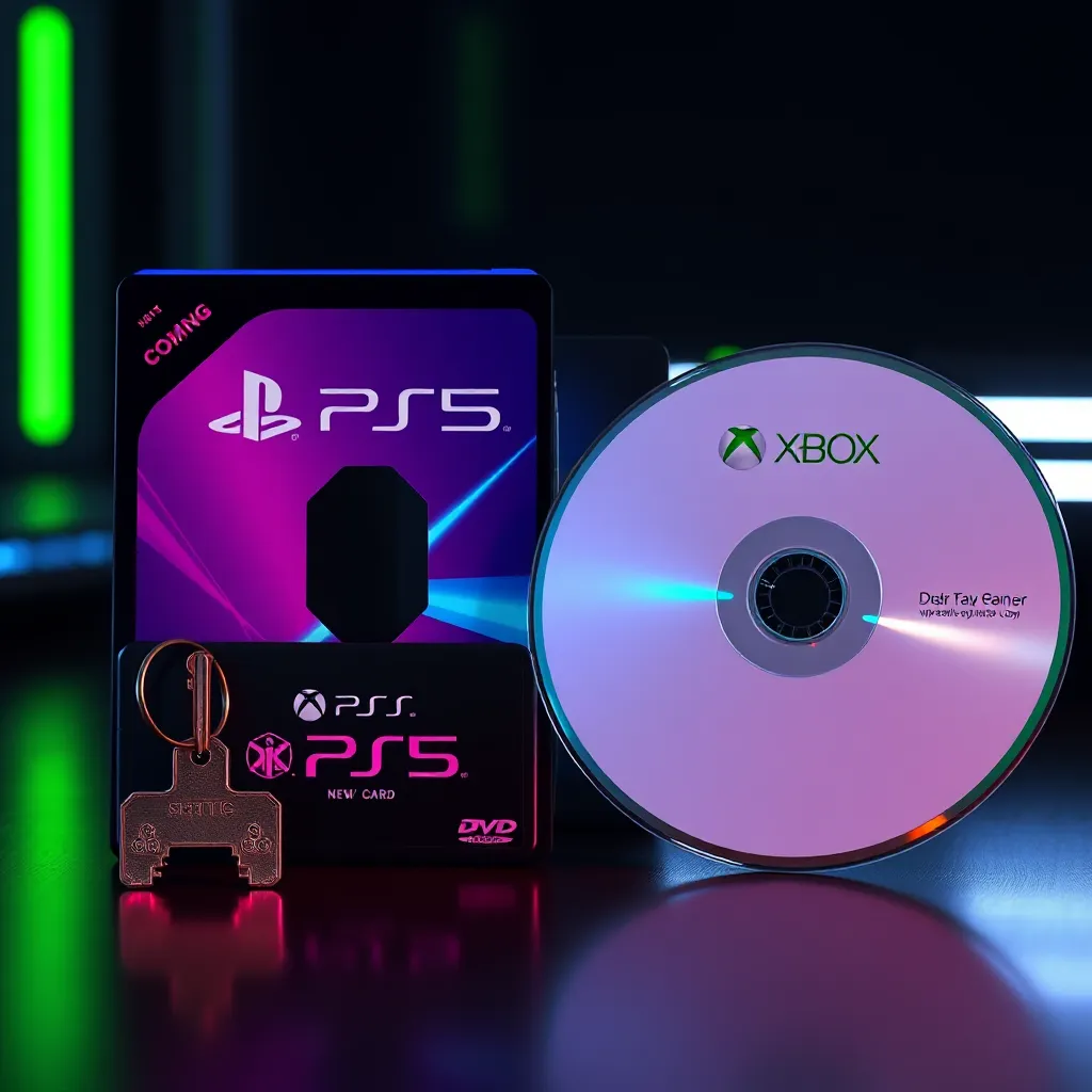 Key Cards Versus PS5 and Xbox Discs: The Real Differences : LevelUpTalk