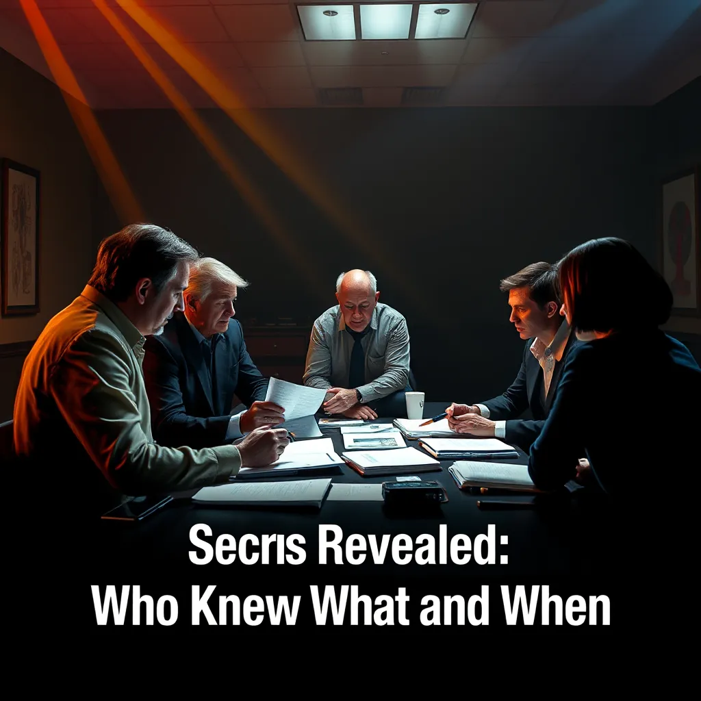 Secrets Revealed: Who Knew What and When : LevelUpTalk